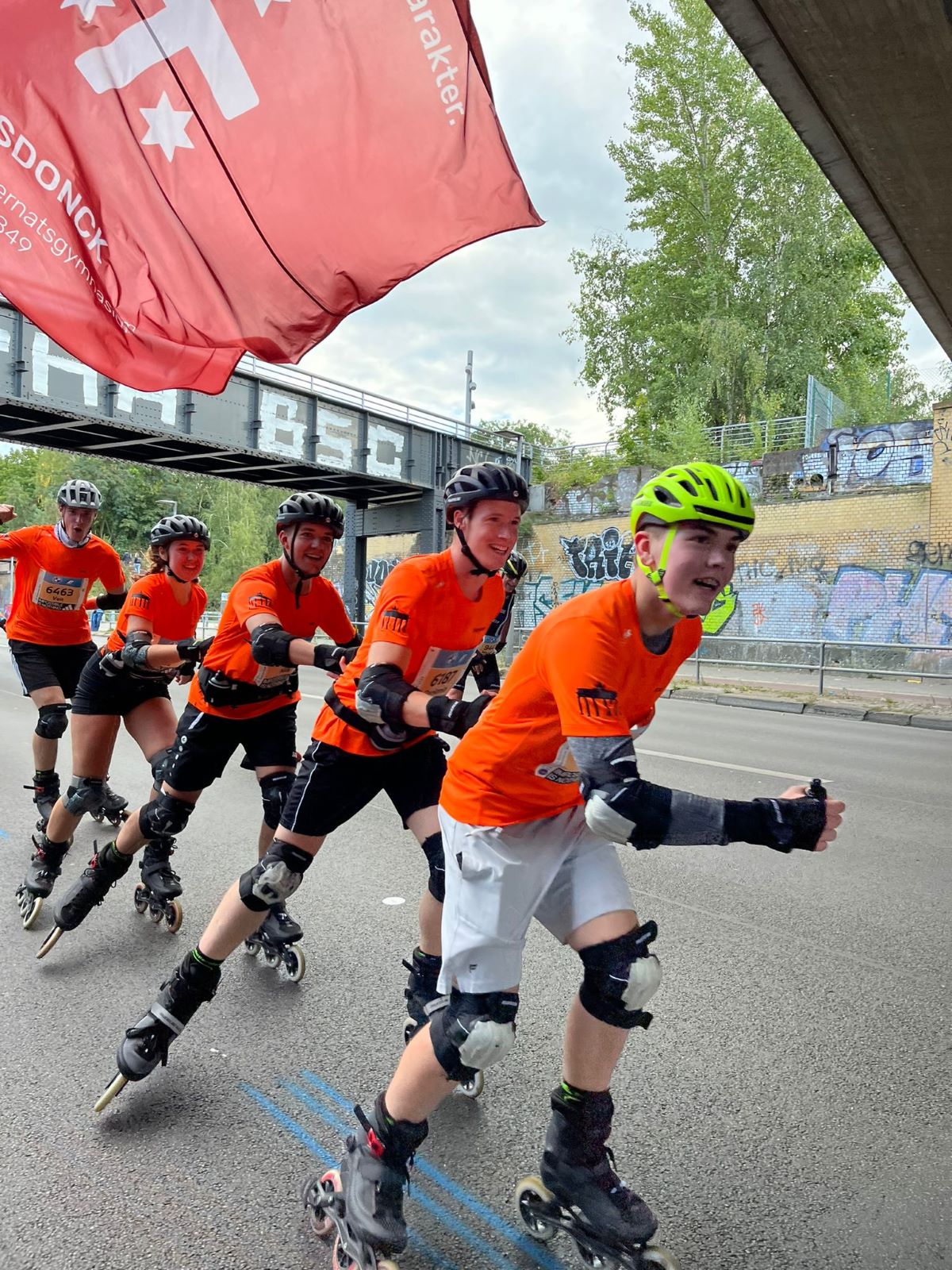 Inliner-Marathon Berlin 2023 - Die Gaesdonck